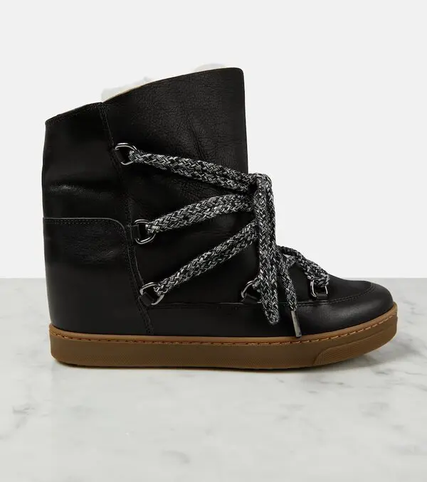 Isabel Marant Nowles Padded Boots - Black