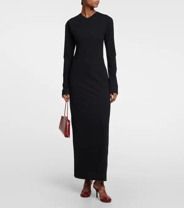 THE ROW Dalia Leather Shoulder Bag