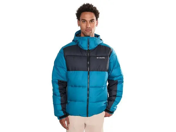 Columbia Hooded Insulated Jacket - Phoenix Blue/black