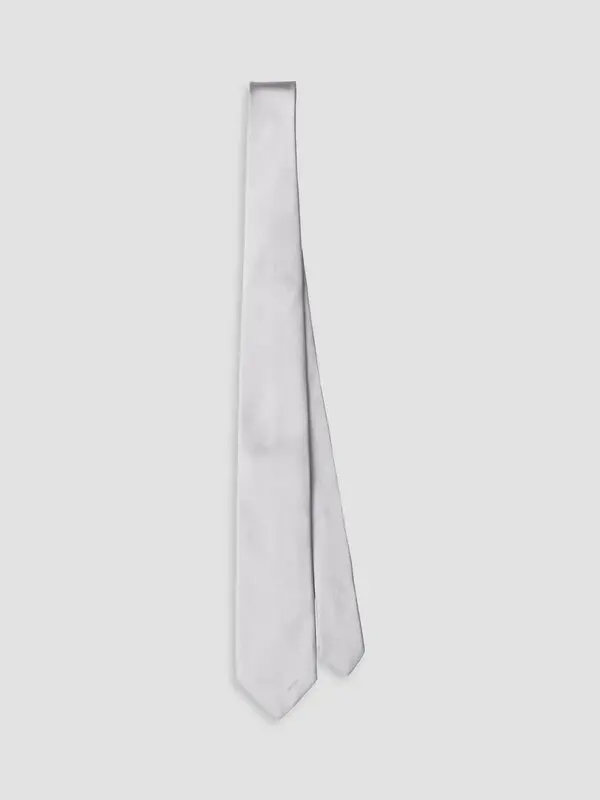 Prada Satin Tie - Grey