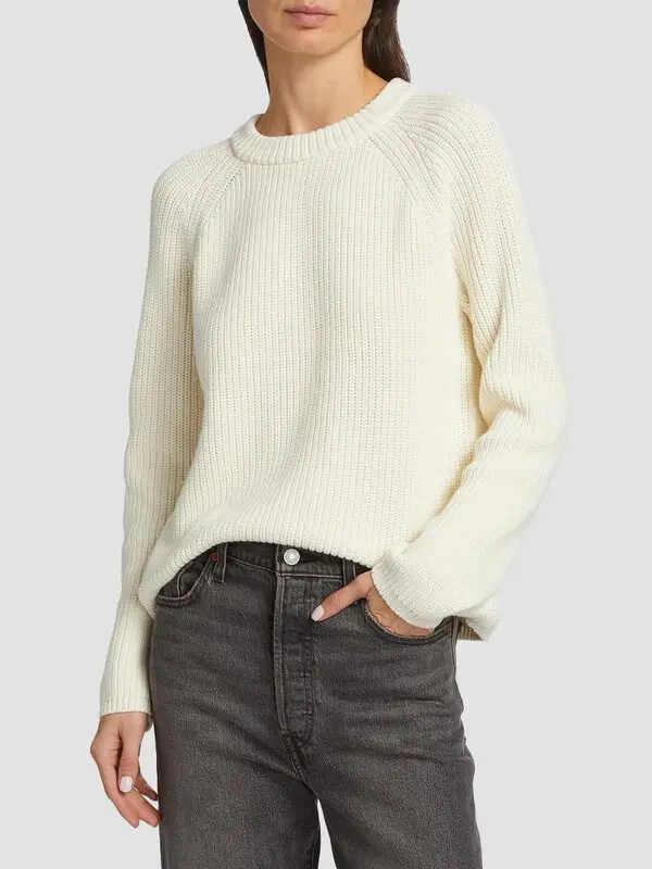 Jenni Kayne Fisherman Cotton Sweater