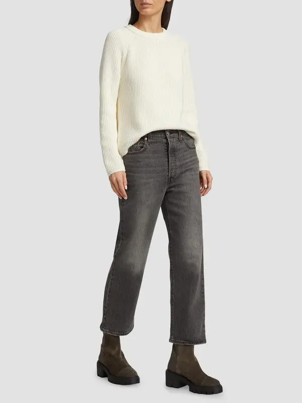 Jenni Kayne Fisherman Cotton Sweater