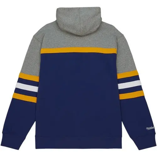 Mitchell & Ness West Virginia Mountaineers Head Coach Pullover Hoodie
