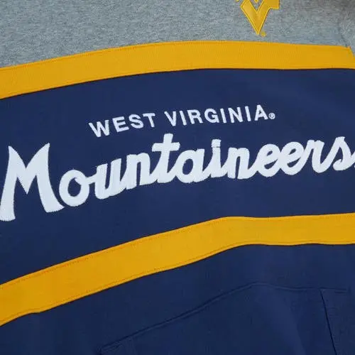 Mitchell & Ness West Virginia Mountaineers Head Coach Pullover Hoodie