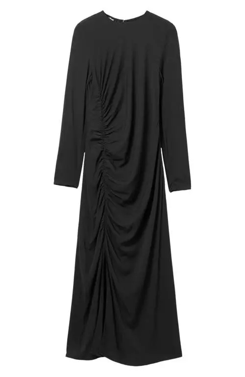Desigual Samantha Long Sleeve Ruched Dress