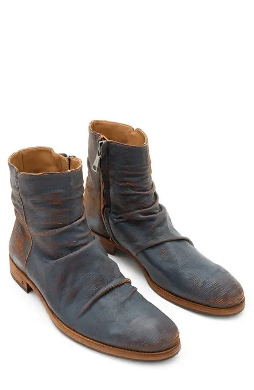 John Varvatos Morrison Sharpei Boots - Walnut/ Blue