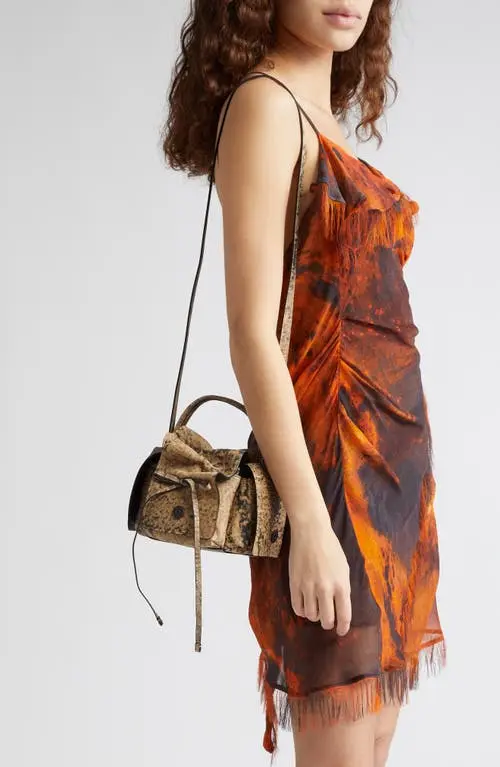 Acne Studios Multipocket Mini Leather Handbag