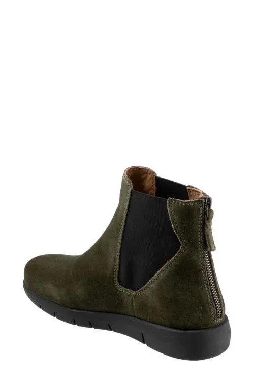 Softwalk Albany Chelsea Boot - Dark Green
