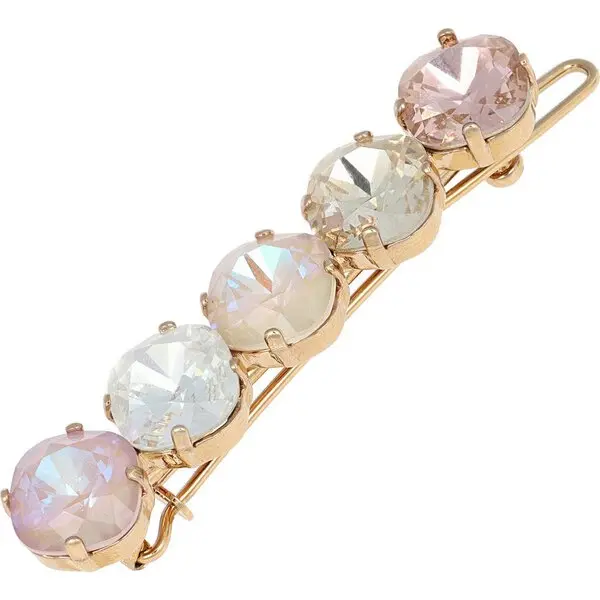 L. Erickson Pomelo Tige Boule Barrette - Gold Multi