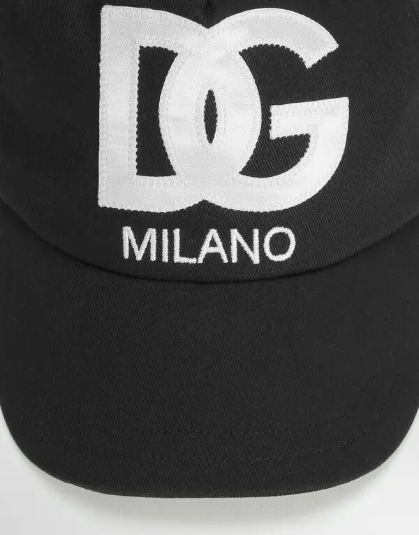 Dolce & Gabbana Twill Baseball Cap With Logo