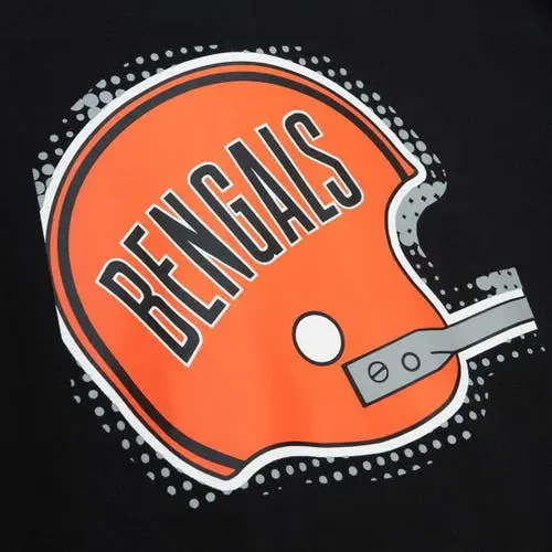 Mitchell & Ness Cincinnati Bengals Gridiron Classics Big Face 7.0 Pullover Hoodie