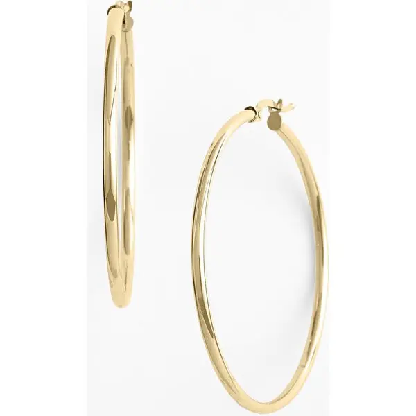 Bony Levy 14k Gold Hoop Earrings - Yellow