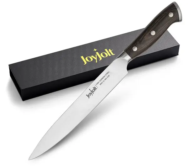 JOYJOLT High Carbon Steel 8' Carving Knife - One-color