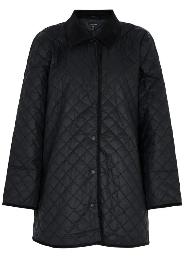 Eileen Fisher Quilted Shell Coat