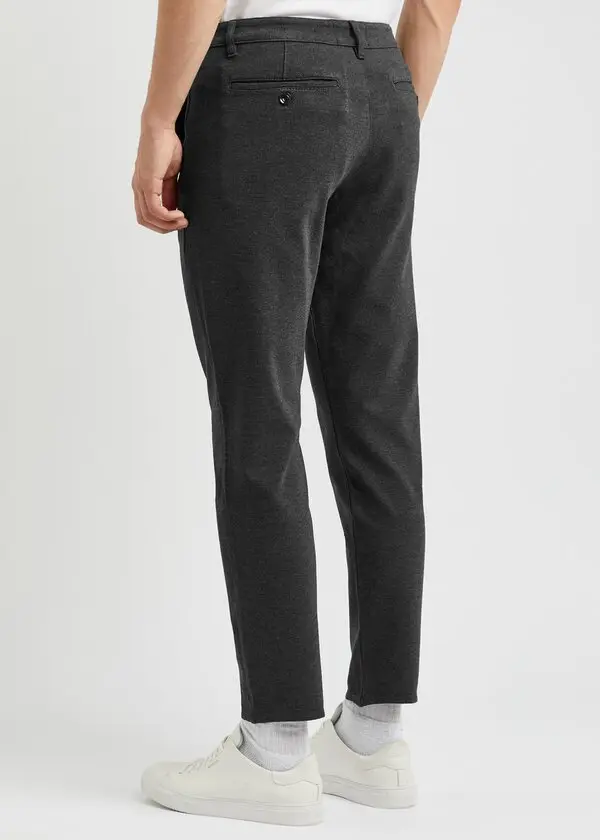 7 For All Mankind Stretch-jersey Trousers - Grey