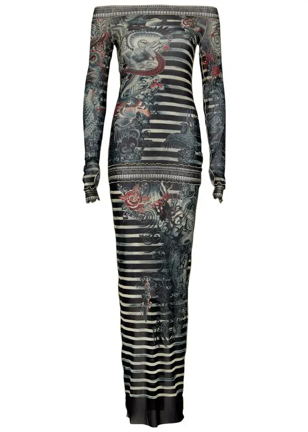mini rodini skeleton dress Multicolor Dolphin Dress Kids