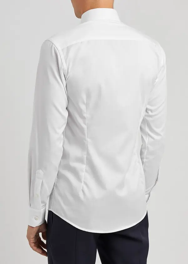 Eton Cotton-twill Shirt - White