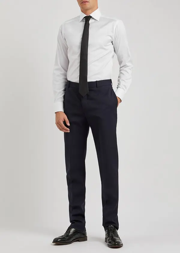 Eton Cotton-twill Shirt - White