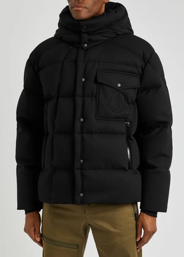 モンクレール Moncler Grenoble: Off-White Padded Polartec Zip-Up Down Jacket