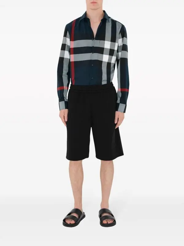 Burberry Check-pattern Cotton Shirt