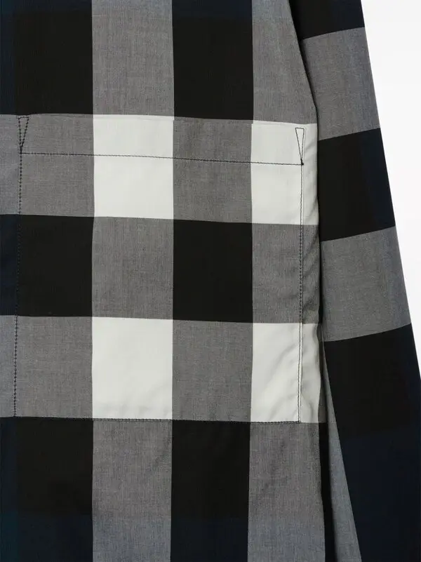 Burberry Check-pattern Cotton Shirt
