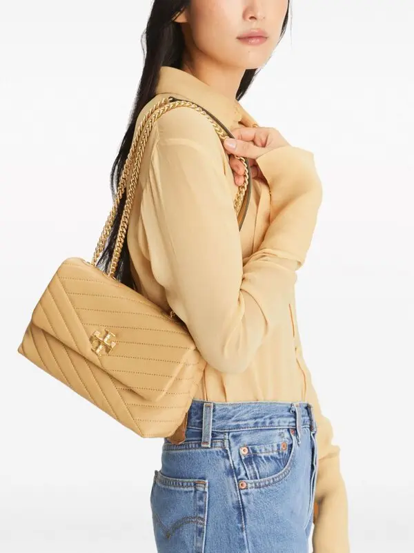 Tory Burch Kira Chevron Shoulder Bag - Yellow