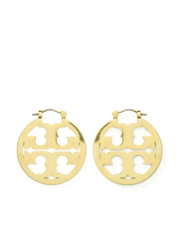 Tory Burch Miller Polished-finish Earrings - Gold