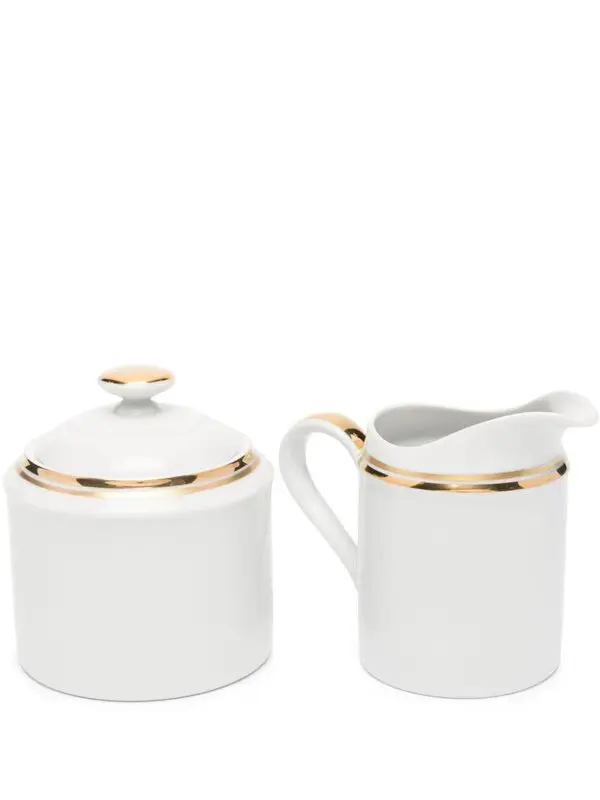 Ralph Lauren Wilshire Porcelain Creamer Set - White