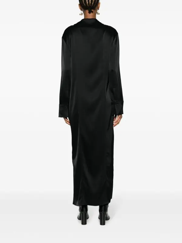 Nanushka Joann Satin Shirtdress