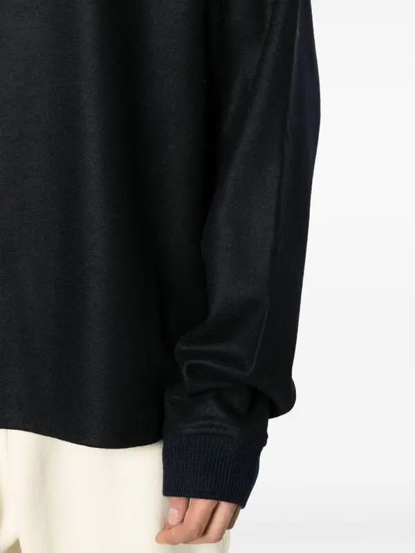 JIL SANDER Crew-neck Felted-wool Jumper