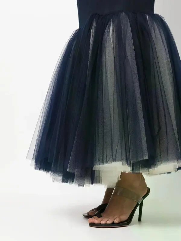 Moschino Fishtail Pencil Maxi Skirt