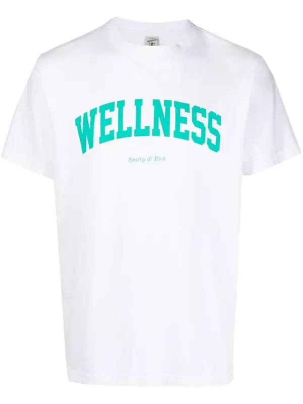 SPORTY & RICH Ivy Slogan T-shirt - White