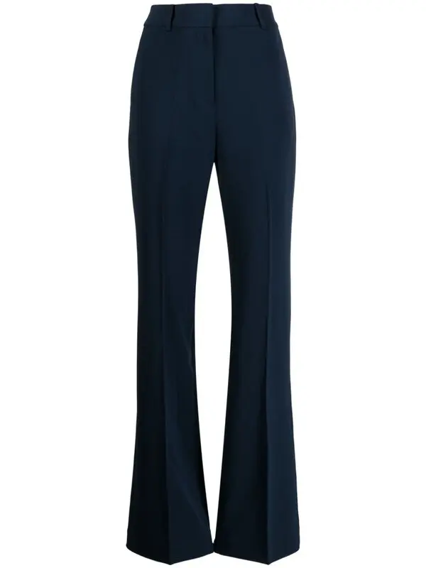 Michael Kors Pressed-crease Flared Trousers