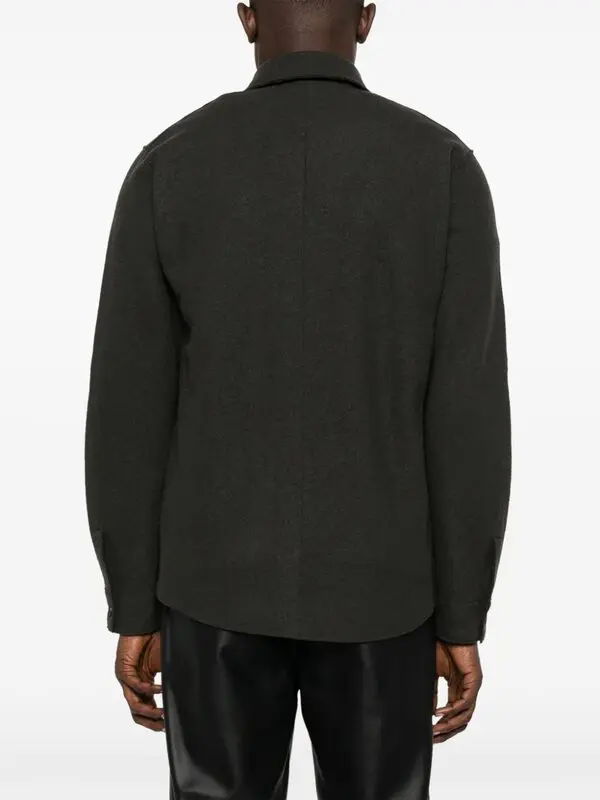 Transit Mélange-effect Wool Shirt