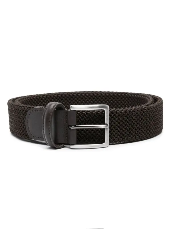 Anderson's Elastic Woven Belt - Brown
