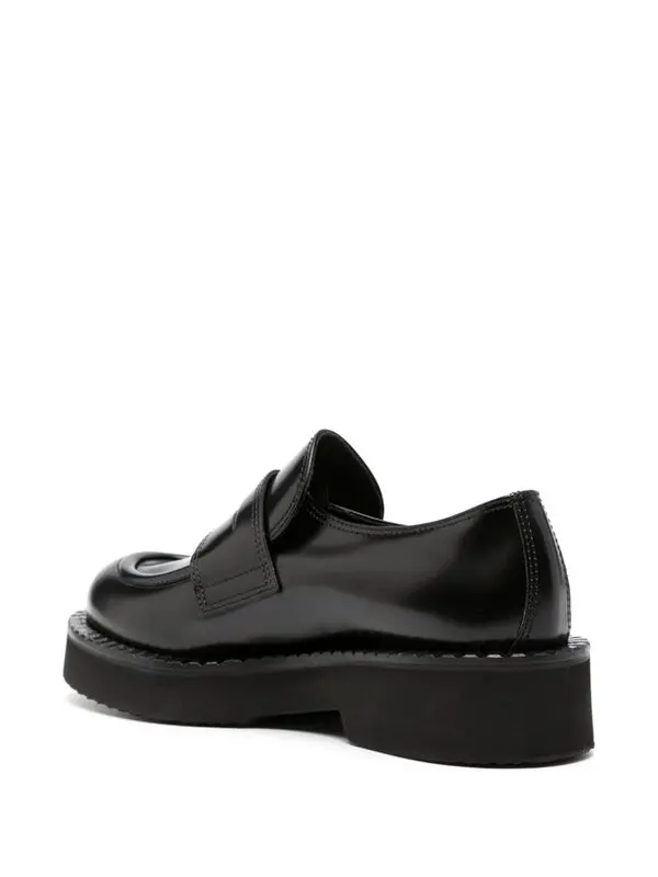 Premiata Logo-tag Leather Loafers