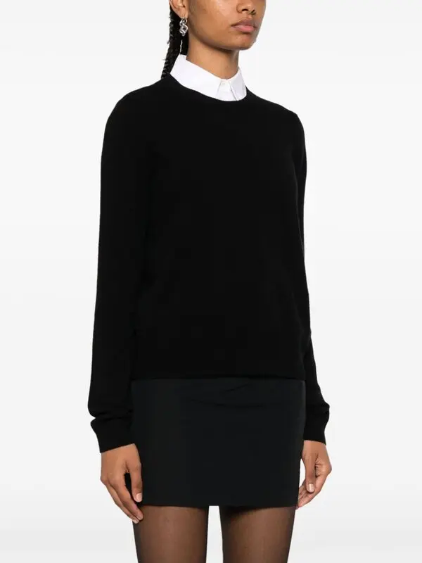 N°21 Logo-patch Crew-neck Jumper