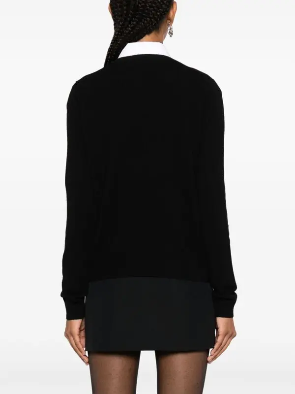 N°21 Logo-patch Crew-neck Jumper
