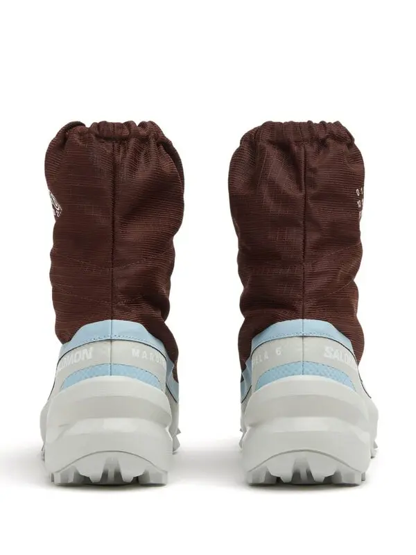 MM6 MAISON MARGIELA X SALOMON Cross Mid-top Sneakers - Brown