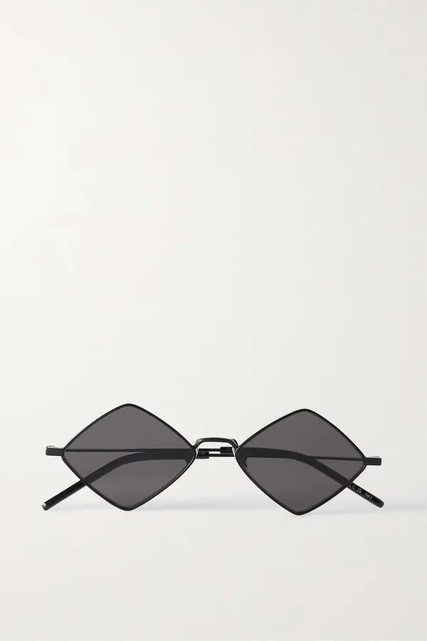 Saint Laurent Lisa Square-frame Sunglasses - Black