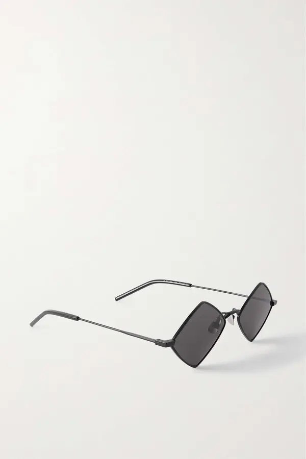 Saint Laurent Lisa Square-frame Sunglasses - Black