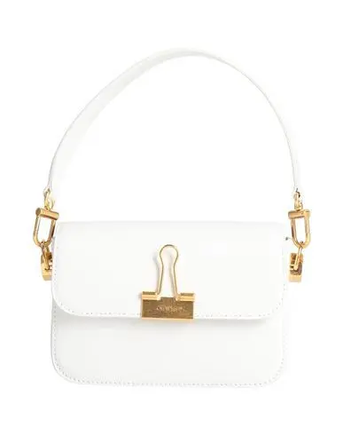 OFF-WHITE™ Leather Handbag - White