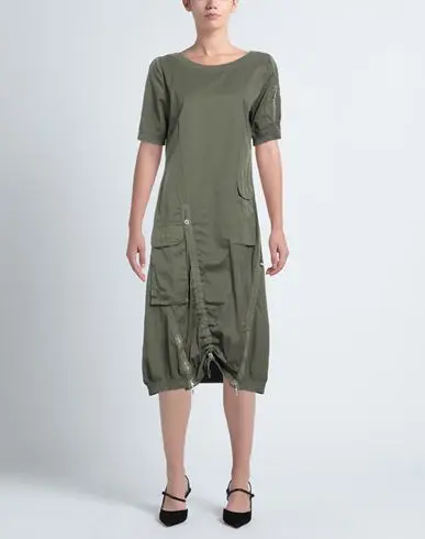European Culture Midi Dress