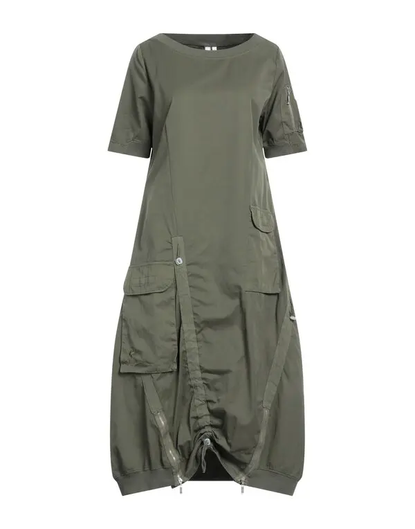 European Culture Midi Dress