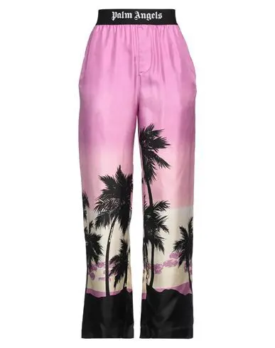 Palm Angels Printed Satin Pants