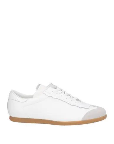MAISON MARGIELA Soft Leather Sneakers - White