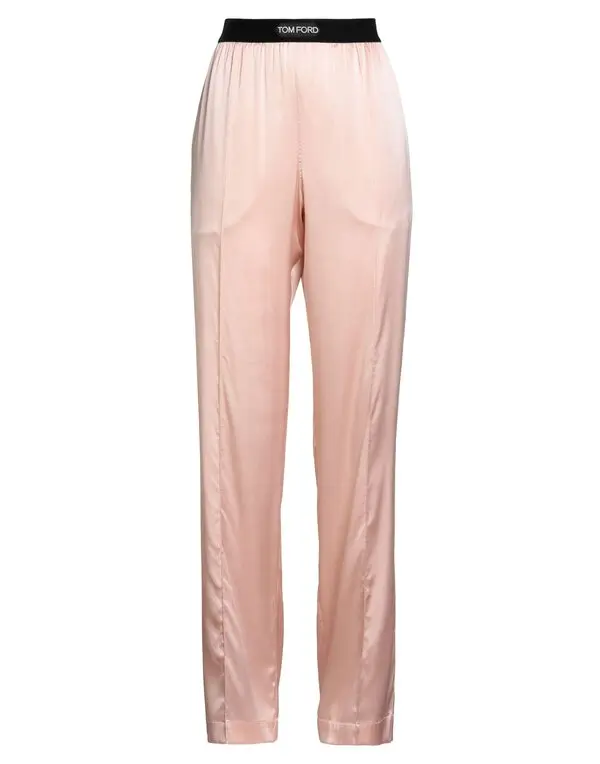 TOM FORD Tapered Satin Pants - Pink