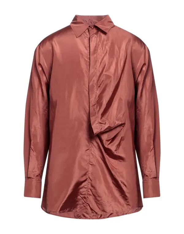 Valentino Garavani Shirt Size Silk - Brown