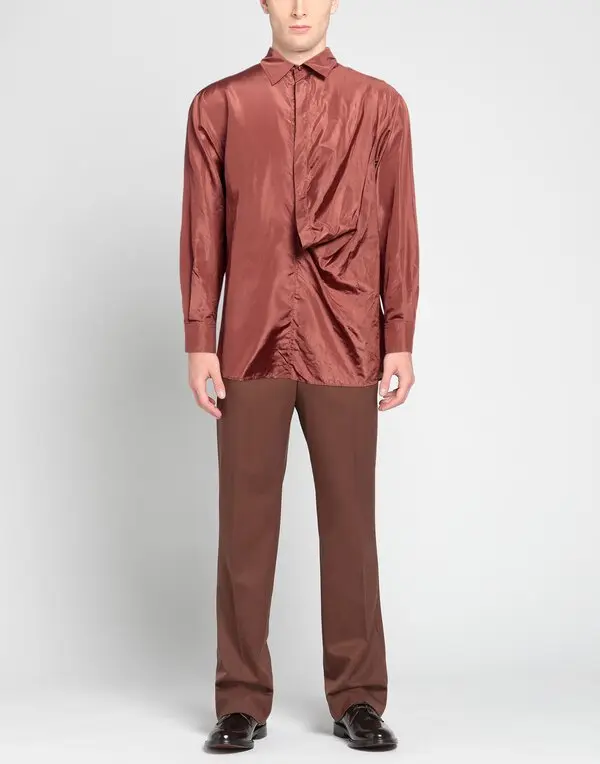 Valentino Garavani Shirt Size Silk - Brown