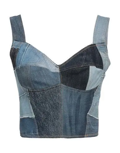 Dolce & Gabbana Top In Cotton, Polyester, And Elastane